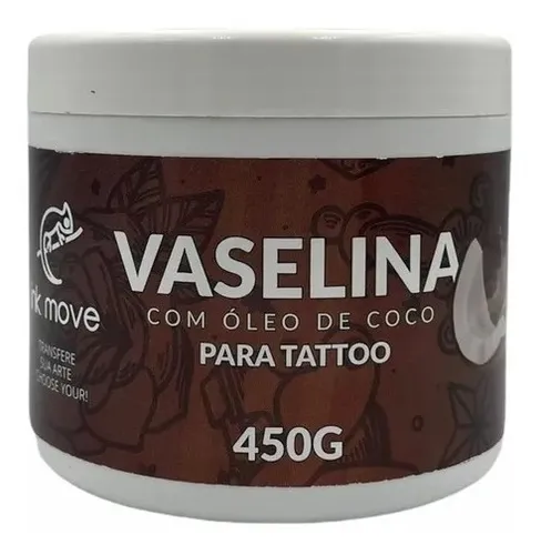 Vaselina Ink Move Para Tatuar 450 G Con Aceite De Coco Mercadolibre