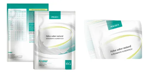 Caseinato De Calcio En Polvo 400 Gramos, Poliges. | MercadoLibre