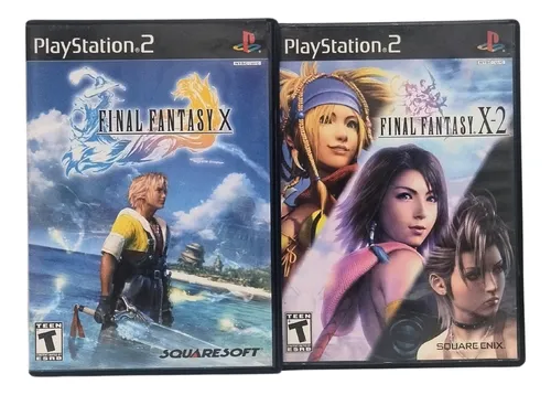 Final Fantasy X E Final Fantasy X-2 Combo Americano Ps2 (Recondicionado) | Parcelamento sem juros