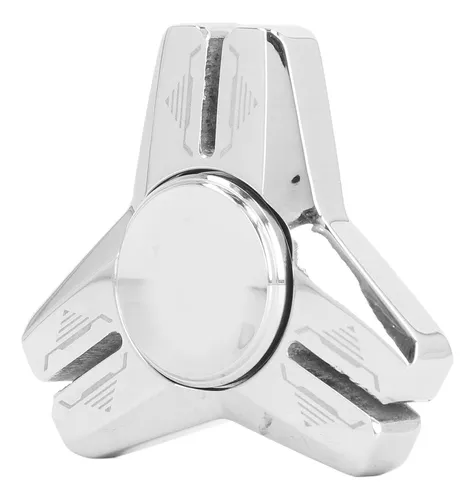 Silver Metal Fingertip Gyroscope Toy Triangular Structure | MercadoLibre