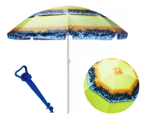Sombrilla de playa gigante de 240 metros con agujero para sacos de ... Sombrilla de playa gigante de 240 metros con agujero para sacos de ...