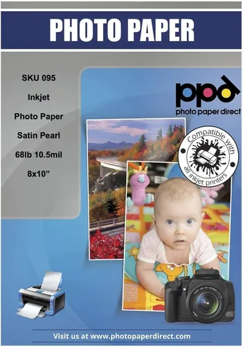 Papel Fotografico Ppd Inkjet De 8x10 In De 50 Hojas Papel Fotografico Ppd Inkjet De 8x10 In De 50 Hojas