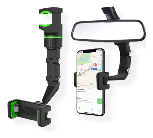 Suporte Celular Carro Para Retrovisor Universal 360°original | MercadoLivre Suporte Celular Carro Para Retrovisor Universal 360°original | MercadoLivre