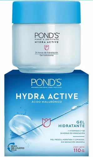 Ponds Hydra Active Gel Hidratante 110g Con Ácido Hialurónico Mercadolibre