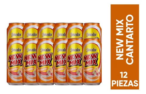Caja Bebida Preparada New Mix Cantarito 350 Ml 12 Pzs | MercadoLibre