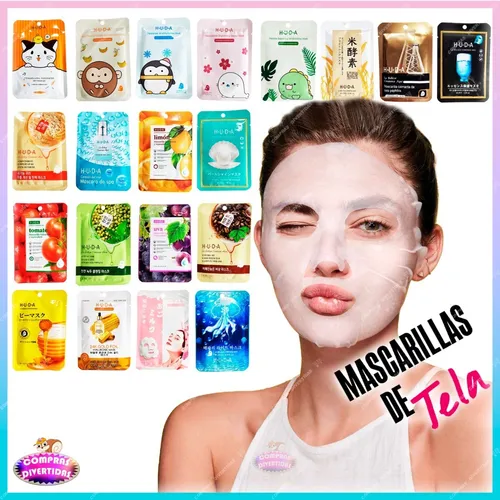 Sobre Mascarillas Coreanas Surtido Mixto Piel Suave Joven Meses
