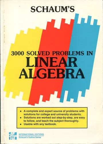 Schaum's - 3000 Solved Problems In Linear Algebra | Parcelamento sem juros Schaum's - 3000 Solved Problems In Linear Algebra | Parcelamento sem juros