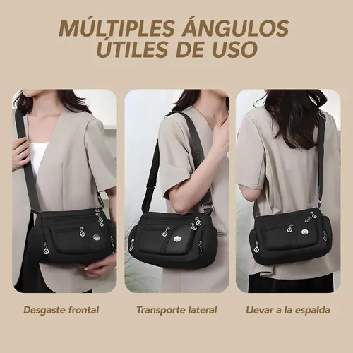 Bolso Bandolera De Mujer De Color Liso De Estilo Coreano | MercadoLibre