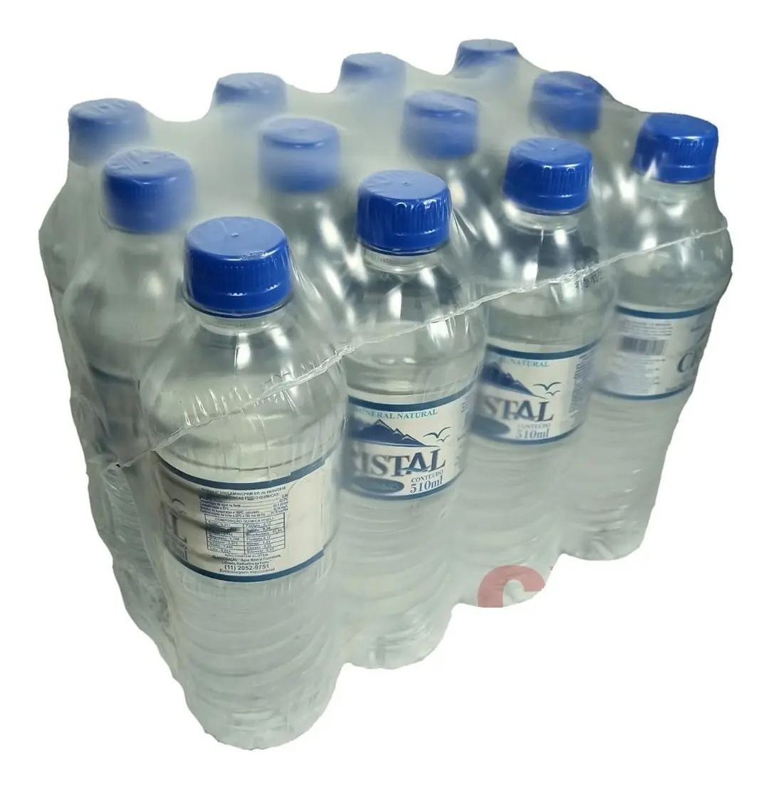 Agua Mineral Cristal Sem Gás Garrafa 510 Ml Pack Com 12 Uni ...
