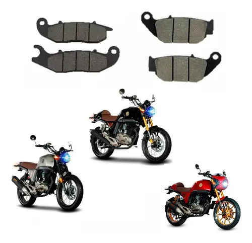 Balatas Delanteras Y Traseras Rocketman 250 Vento Calidad Balatas Delanteras Y Traseras Rocketman 250 Vento Calidad