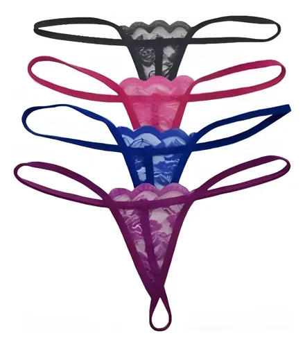 Canaries Verstellbare Knoten Brazilianmini Tanga