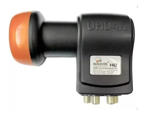 Lnb Lnbf Cuádruple Full Hd Universal En Banda Ku De 4 Salidas