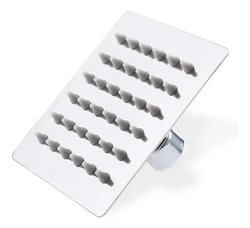 Regadera Cuadrada Tipo Lluvia 10cm Acero Inoxidable Baño | MercadoLibre Regadera Cuadrada Tipo Lluvia 10cm Acero Inoxidable Baño | MercadoLibre