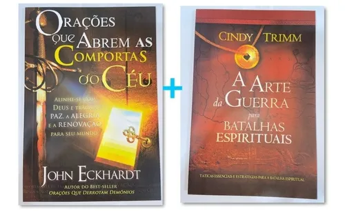 Kit Batalha Espiritual 2 Livros Orações E Guerra Espiritual