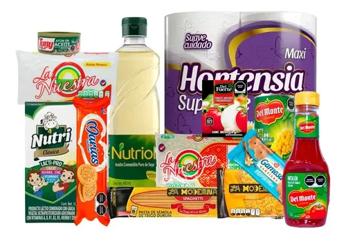 Despensa Básica Completa 13 Piezas Economica | MercadoLibre