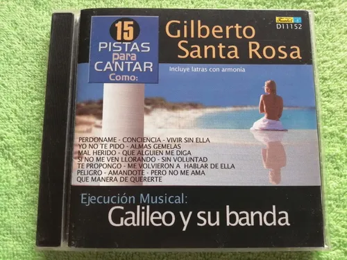 Eam Cd 15 Pistas Para Cantar Como Gilberto Santa Rosa 2002 Cuotas Sin Interés