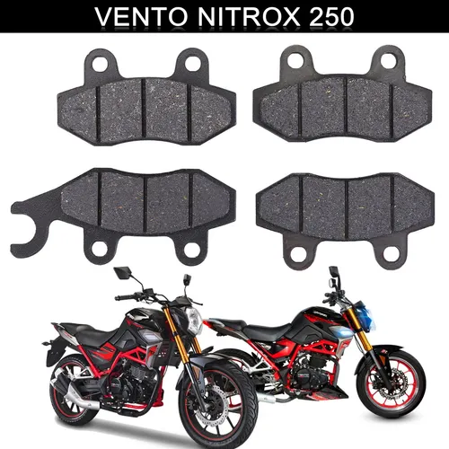Juego De Balatas Para Vento Nitrox 250 Traseras Y Delanteras | Meses ... Juego De Balatas Para Vento Nitrox 250 Traseras Y Delanteras | Meses ...