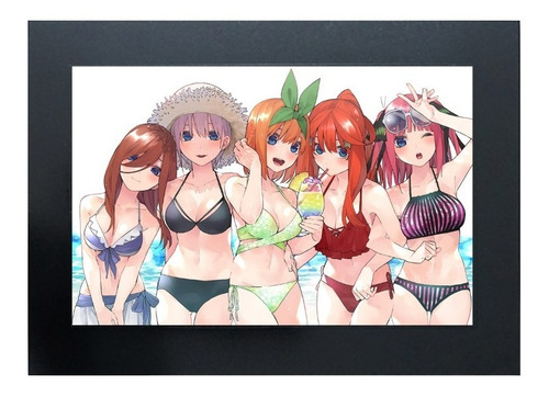 Cuadro De Las Quintillizas Nakano Go Toubun No Hanayome 40 Meses