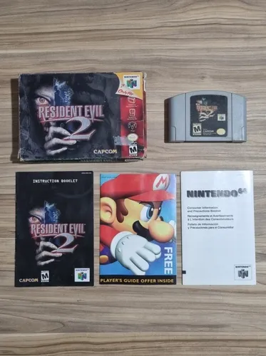 Resident Evil 2 N64 Original Cib Resident Evil 2 Nintendo 64 Mercadolivre
