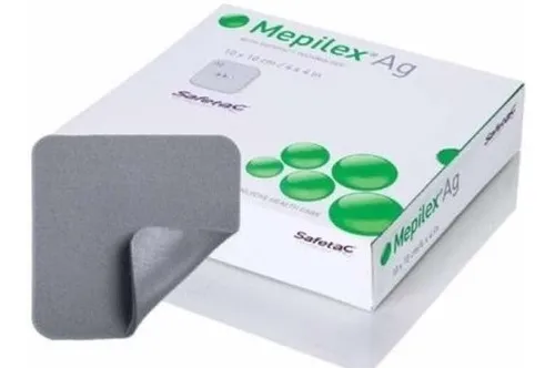 Esponja De Plata 10x10 Ulceras Quemadura Mepilex Ag Monlycke | Meses ... Esponja De Plata 10x10 Ulceras Quemadura Mepilex Ag Monlycke | Meses ...