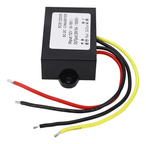 Módulo Conversor Boost Dc De Alta Eficiência Voltage Plastic Frete Grátis