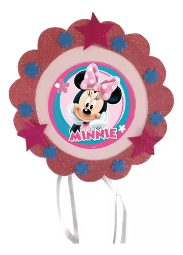 Piñata De Minni Mouse De Cumpleaños Cuotas Sin Interés
