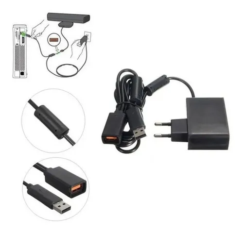 Fonte Para Kinect Xbox 360/pc 110/220v Carregador Nf | Parcelamento sem ... Fonte Para Kinect Xbox 360/pc 110/220v Carregador Nf | Parcelamento sem ...