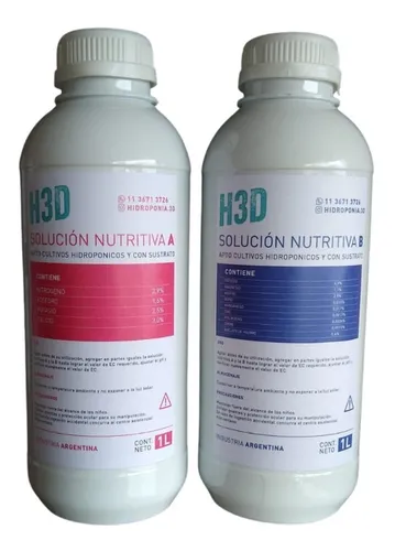 Soluci贸n Nutritiva Hidroponia A Y B en venta en Capital Federal Capital ... Soluci贸n Nutritiva Hidroponia A Y B en venta en Capital Federal Capital ...