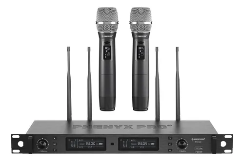 Sistema de microfone sem fio Phenyx Pro, True Diversi. Cor branca ... Sistema de microfone sem fio Phenyx Pro, True Diversi. Cor branca ...