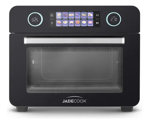 Horno Eléctrico Jade Cook Digital Con Freidora De Aire 8pzs Color Negro | Meses sin interés