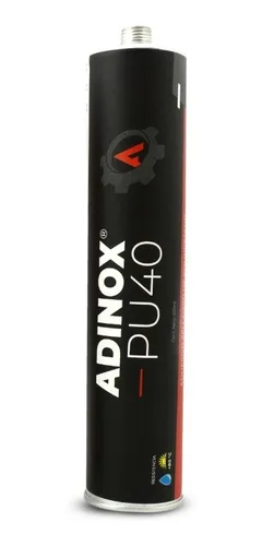 Adinox® Pu-40, Adhesivo Sellador De Poliuretano Gris Adinox® Pu-40, Adhesivo Sellador De Poliuretano Gris