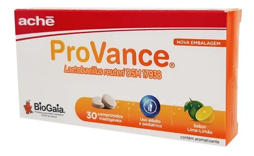 Provance 30 Comprimidos Mastigáveis Sabor Limão Morango | MercadoLivre