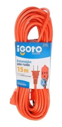 Extension Electrica Uso Rudo Polarizada Naranja 15m | MercadoLibre Extension Electrica Uso Rudo Polarizada Naranja 15m | MercadoLibre