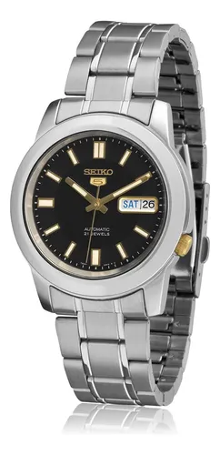 Reloj Seiko Snkk17 Analógico De Acero Inoxidable Para Hombre | Envío gratis