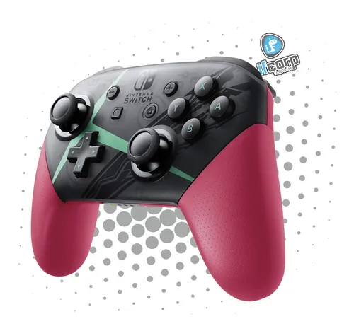 Nintendo Switch Pro Controller Xenoblade Chronicles 2 Editio Envío Gratis