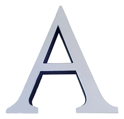 Decalques De Parede Acrílicos De Parede De 26 Letras Diy 3d ... Decalques De Parede Acrílicos De Parede De 26 Letras Diy 3d ...