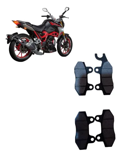 Balatas Delanteras Y Traseras Para Moto Vento Nitrox 250 | Envío gratis Balatas Delanteras Y Traseras Para Moto Vento Nitrox 250 | Envío gratis