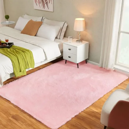 Color Sólido Super Suave Alfombra Mullida 160cm*200cm | Envío gratis