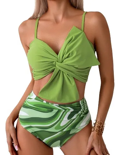 Traje De Baño Dama Dos Piezas Bikini Bañador Sexy Para Mujer Meses