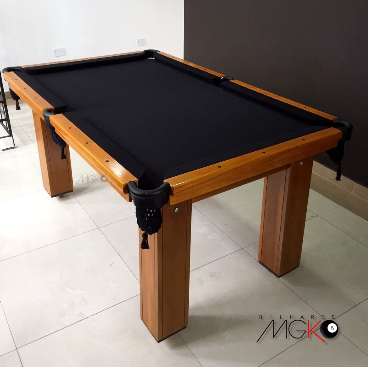 Mesa De Sinuca Residencial Bilhar Pedra Maciça 2 25x1 25m
