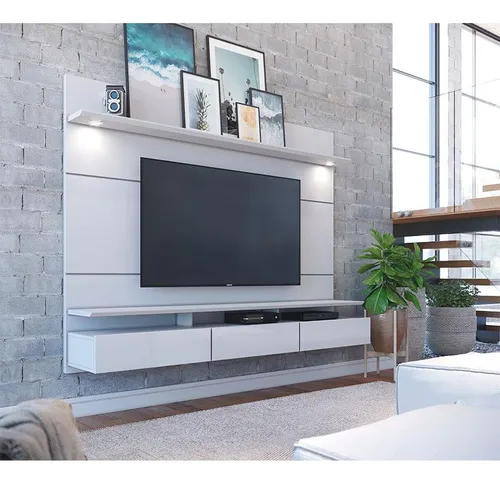 Panel de TV doméstico suspendido Ambiente Decore 1.8, blanco | MercadoLibre Panel de TV doméstico suspendido Ambiente Decore 1.8, blanco | MercadoLibre
