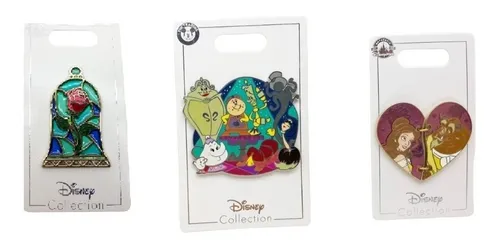 Disney Set De Pins Bella Y La Bestia Cuotas Sin Interés