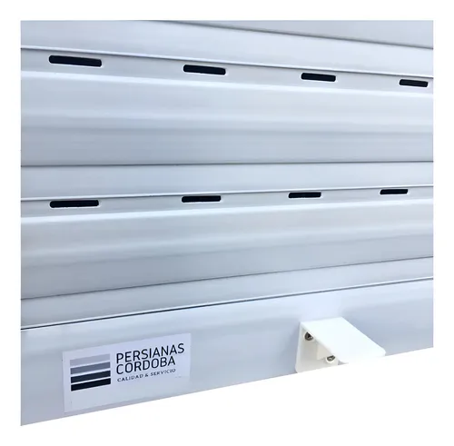Persiana Plástica De Enrollar Pvc Super Reforzada 6,20kg/m2 Blanco ...