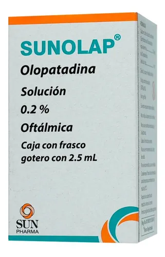 Sunolap Solución Oftálmica 0,2 %, 1 Frasco Gotero 2,5 Ml | Envío gratis