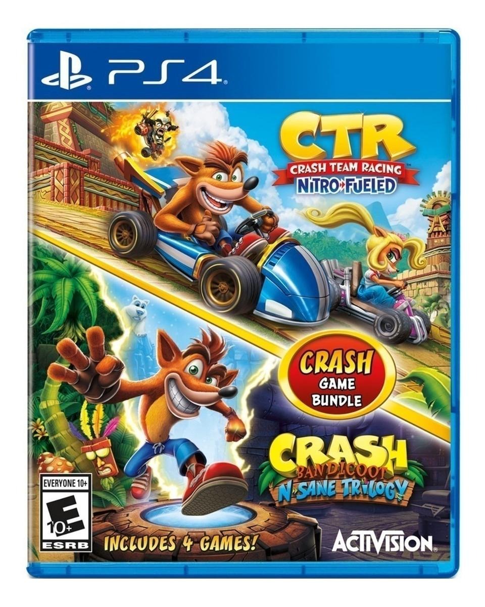 Crash Bandicoot Bundle - N. Sane Trilogy + CTR Nitro-Fueled Activision ...