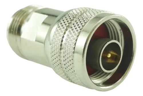 10 Adaptadores Reto N 50 Ohms Macho X N 50 Ohms Fêmea Ca-7 | Parcelamento sem juros