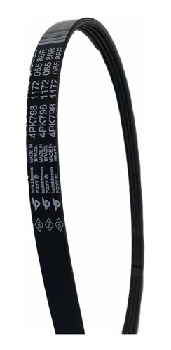 Correia Alternador 4pk798 Sandero Logan Kwid 1.0 12v Renault ...