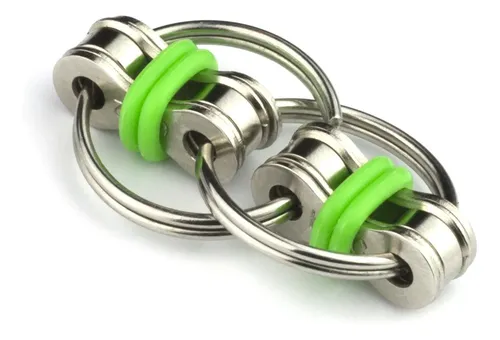 Fidget Toy Tom's Fidgets Original Flippy Chain Verde | Envío gratis