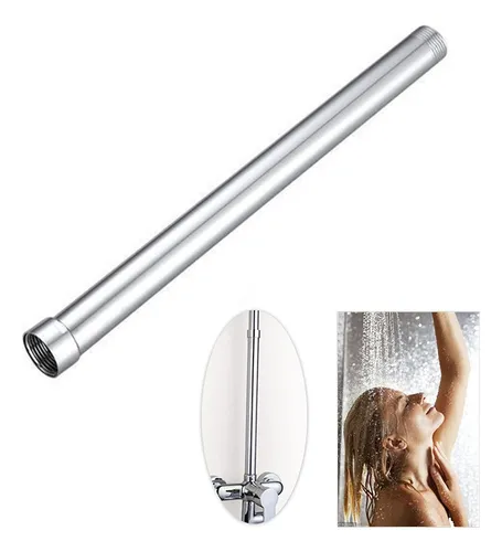 Extensión Cromada Cabezal De Ducha Varilla De Extensión 30cm Cuotas
