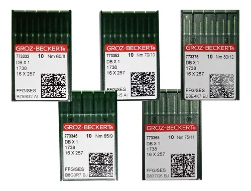 Agujas Groz-beckert Máq Recta Cabo Delgado Punta De Bola Ffg | MercadoLibre